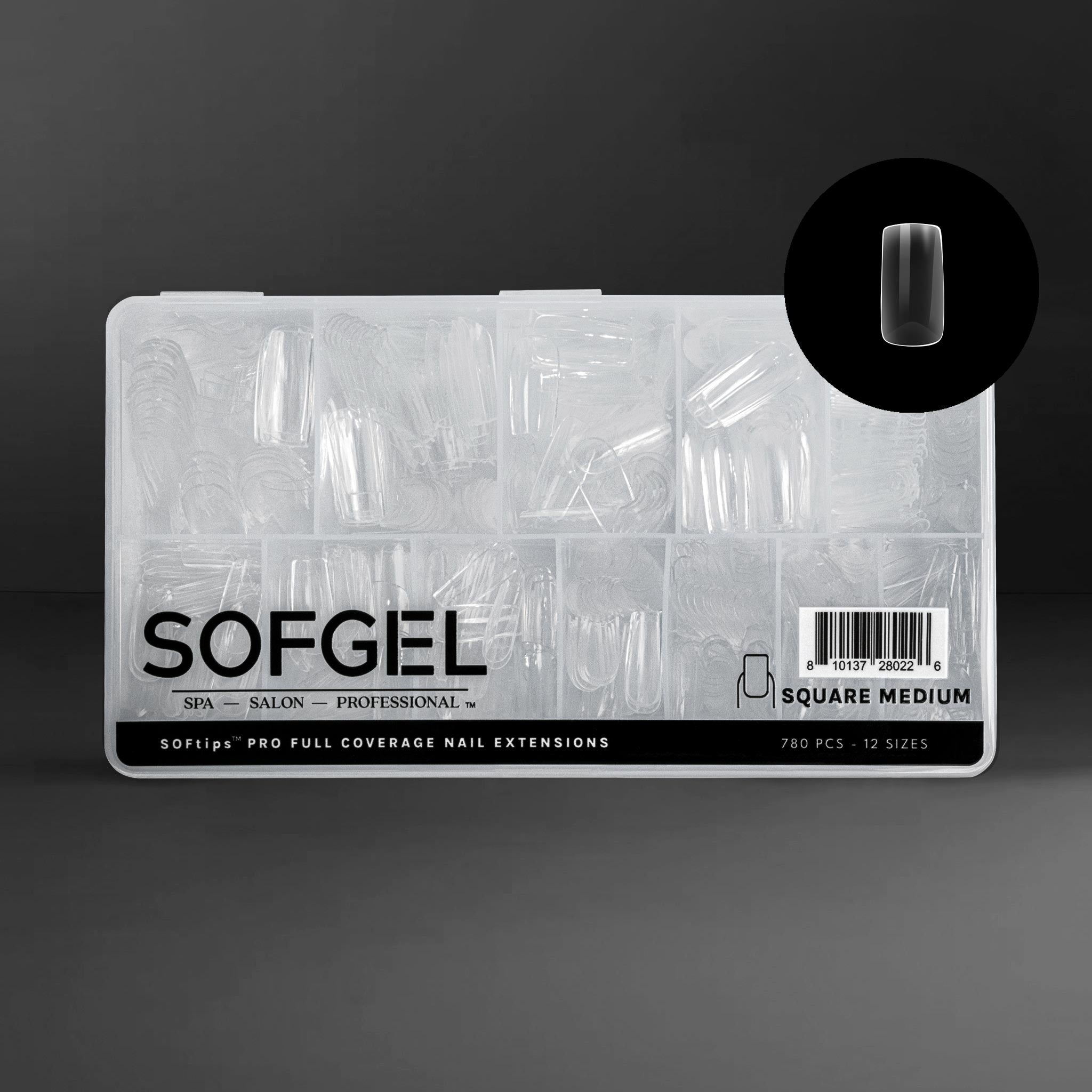 SOFTIPS PRO™ XII - Standard Square Medium – SOFGEL