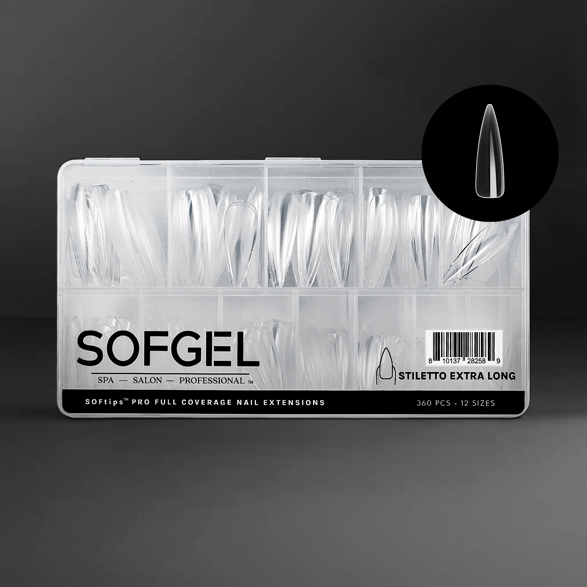 SOFTIPS PRO™ XII - Standard Stiletto XL – SOFGEL