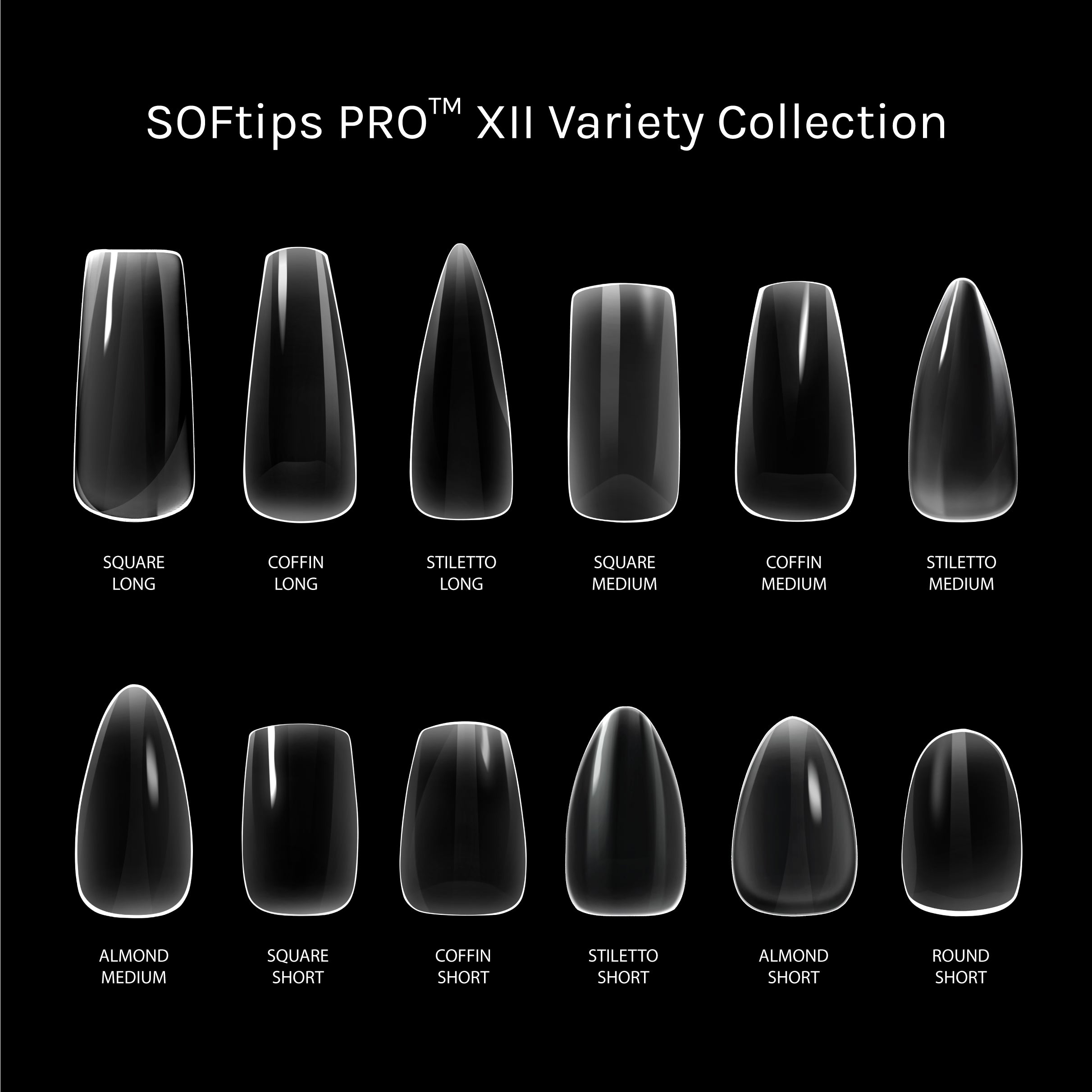 SOFTIPS PRO™ XII Variety Collection Tip Box – SOFGEL