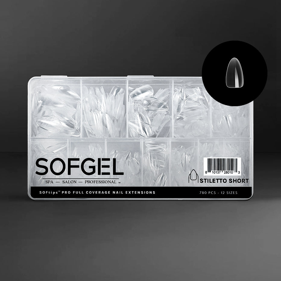 SOFTIPS PRO™ XII - Standard Stiletto Short – SOFGEL